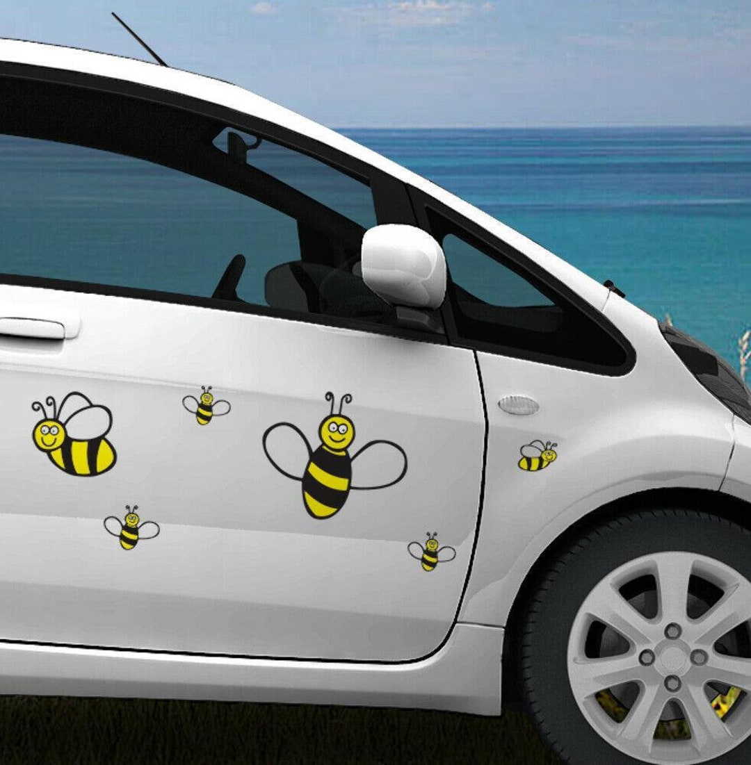 16 Pack Bumble Bee Stickers Decal Tile Car Wall Decor Laptop Home ...