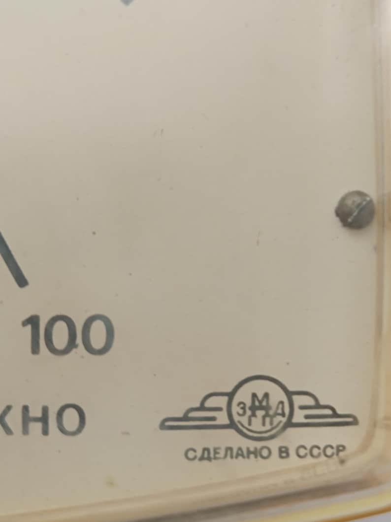 Barometer+hygrometer+thermometer! Vintage Ussr.working.russian Weather ...