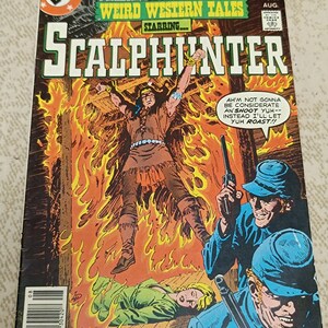 US Comics Scalphunter Weird Western Tales New York 1979 - Etsy