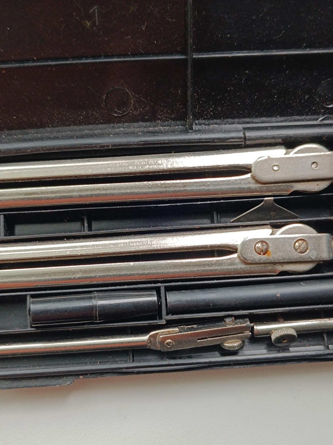 Drawing Set of Compasses.case Drafting Engineer.vintage Ussr.original ...