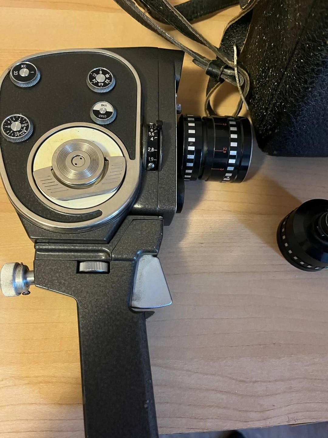 Camera QUARTZ 2m.vintage Ussr.original Case.16 Mm.2*8.1970s.good ...