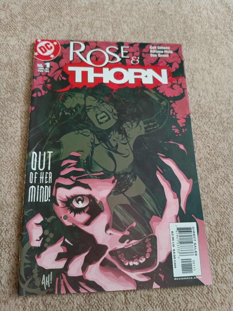 Comics USA .rose & Thorn.dc.2004.paperback.crystal Dynamics.dan Green ...