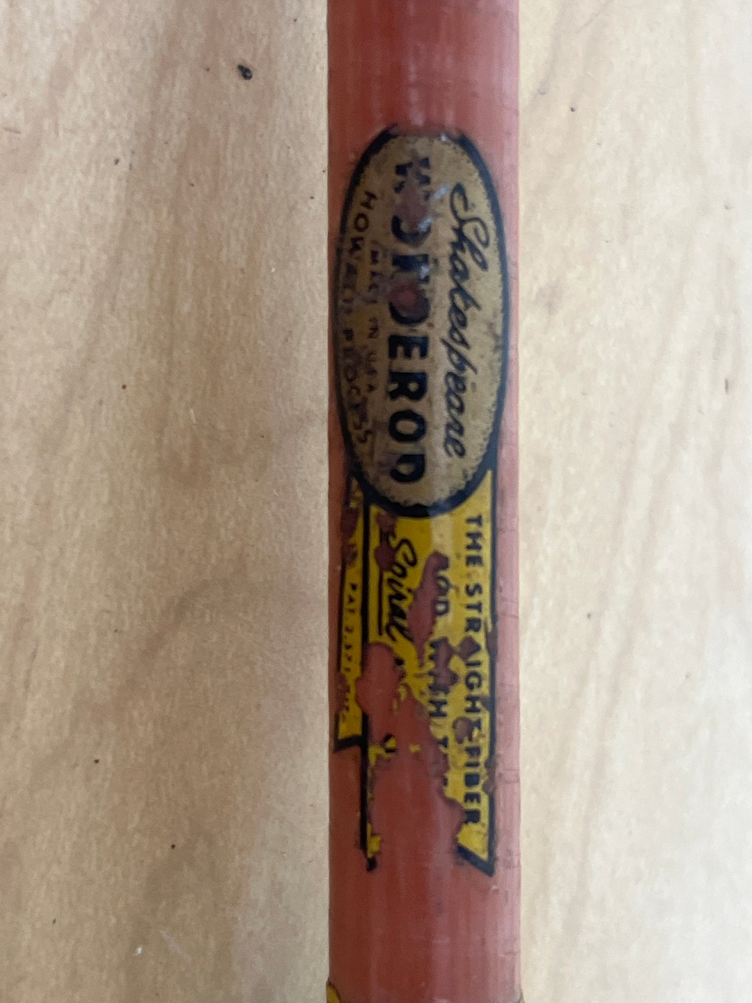 Vintage Shakespeare Wonderod: 8'6" Two-piece Fishing Rod, Circa 1950 - Etsy