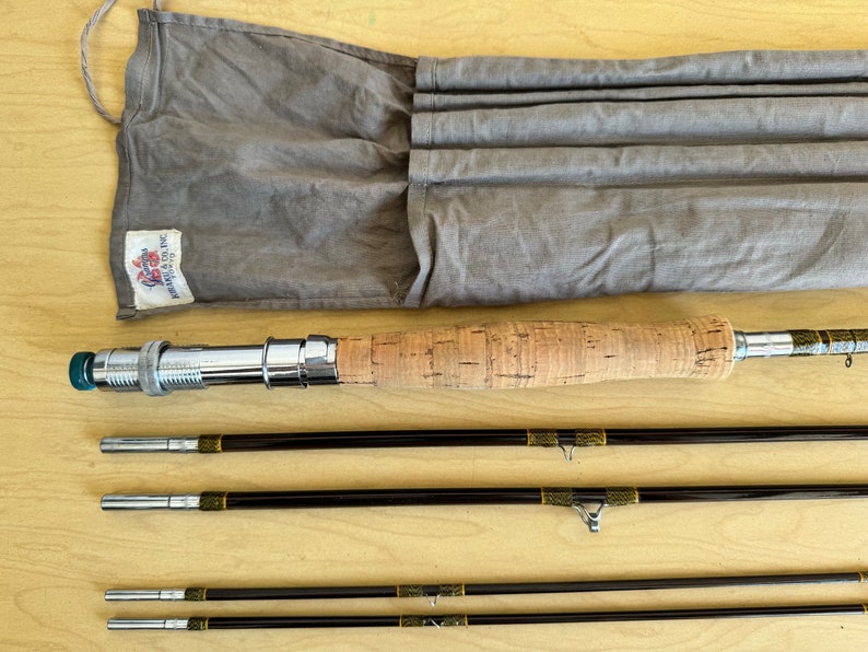 Kiraku & Co. Grampus Vintage Flyrod. - Etsy