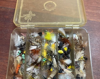 Rare Vintage Tackle Box for Collectors. Aluminum UMCO Fly Fishing ...