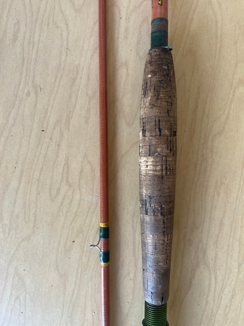 Vintage Shakespeare Wonderod: 8'6" Two-piece Fishing Rod, Circa 1950 - Etsy