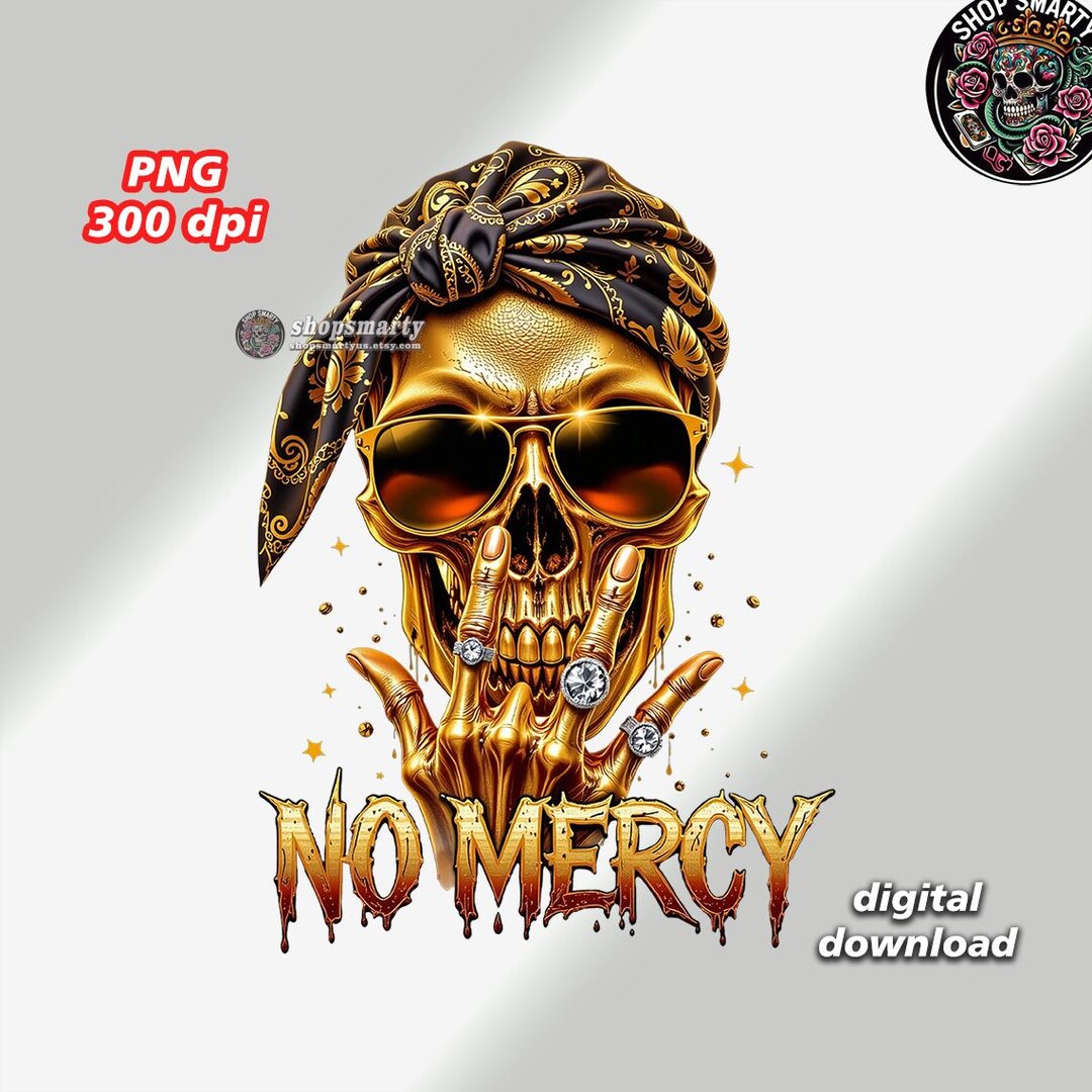 Skull T-shirt Design, Png Download, Bandana, Gangsta Png, Gang Style ...