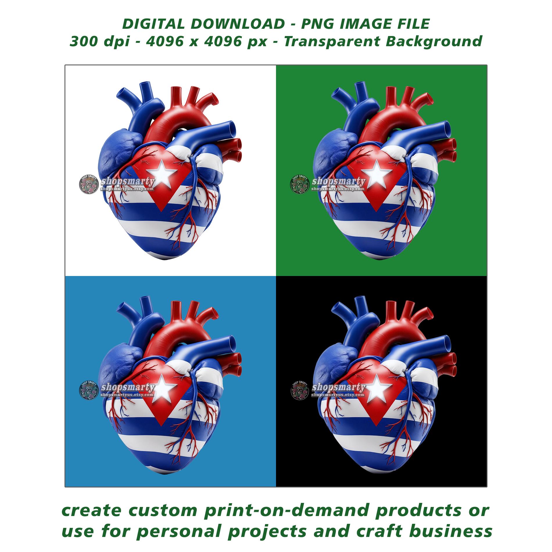 Cuba Flag Heart PNG Download, Cuba T-shirt Design, Cuban Art, Cuban ...