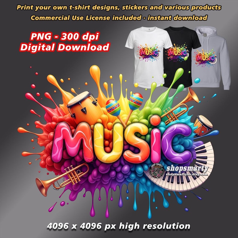 Colorful Music Splash PNG, Vibrant Sound Art, DJ Festival Design ...