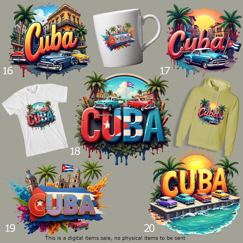 Cuba Png Downloads, Cuba T Shirt Design, Cuba Png, T-shirt Sublimation ...