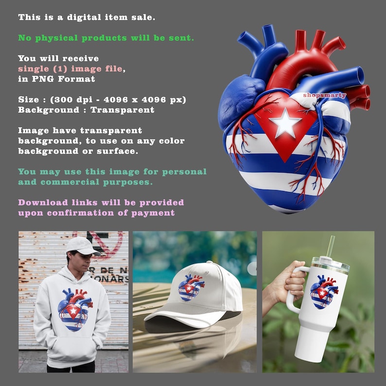 Cuba Flag Heart PNG Download, Cuba T-shirt Design, Cuban Art, Cuban ...