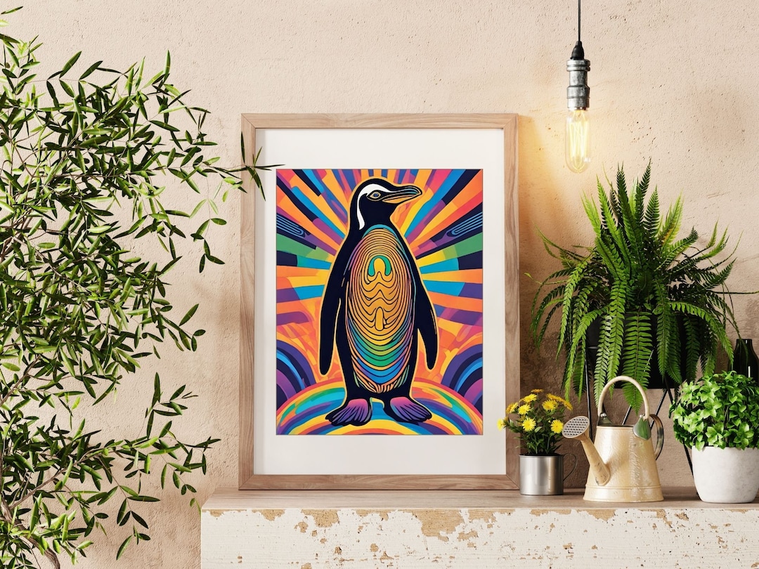 Abstract Animal Portraits Wall Art | Creatures in Color Collection “THE ...