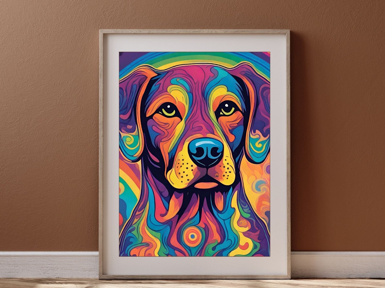 Abstract Animal Portraits Wall Art | Creatures in Color Collection “THE ...