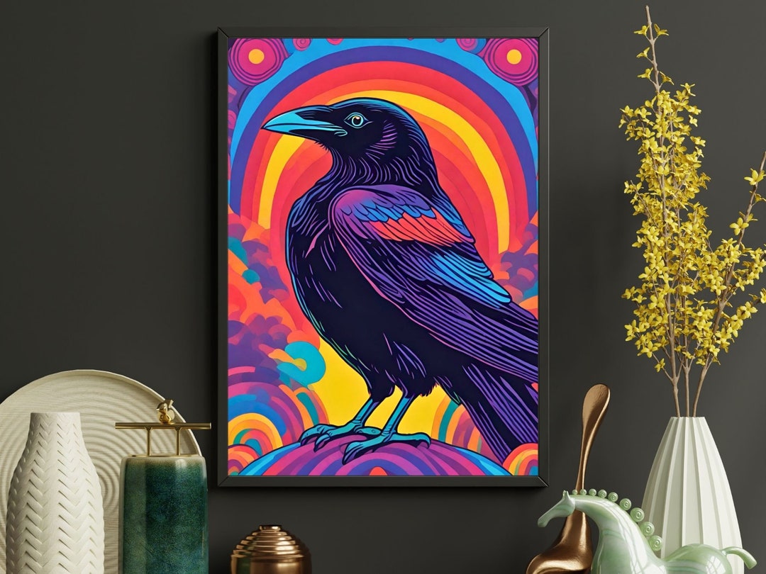 Abstract Animal Portraits Wall Art | Creatures in Color Collection “THE ...