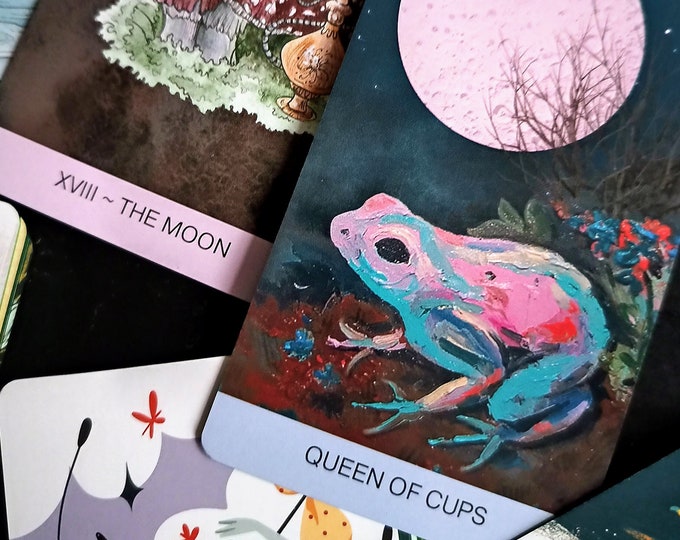 Phrög Tarot: a Unique Indie Tarot Deck Full of Magical Frogs * Curated ...