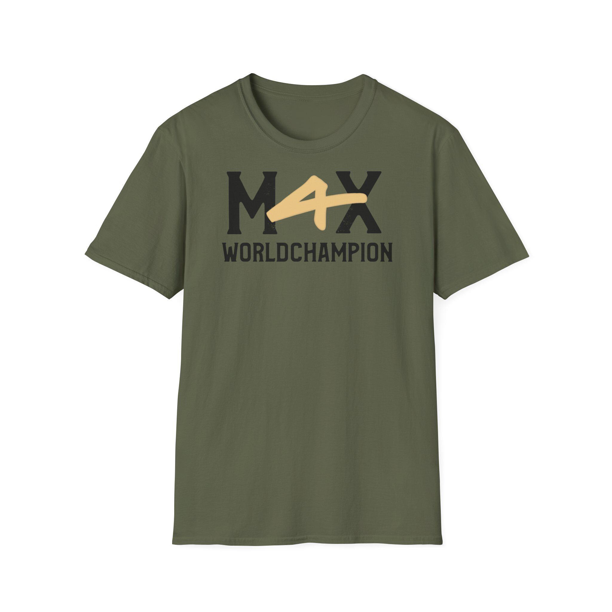 Max Verstappen World Champion T-shirt Formula 1 Fan Tee, F1 Shirt, Fan ...
