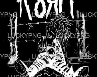 Korn Band Retro Art Print (PNG) - Etsy