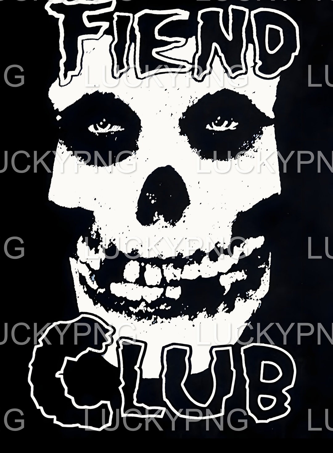 Misfits Fiend Club Retro PNG Art (digital Download) - Etsy
