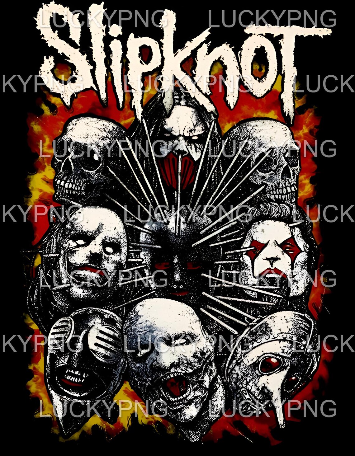 Slipknot Band PNG Art (digital Download) - Etsy
