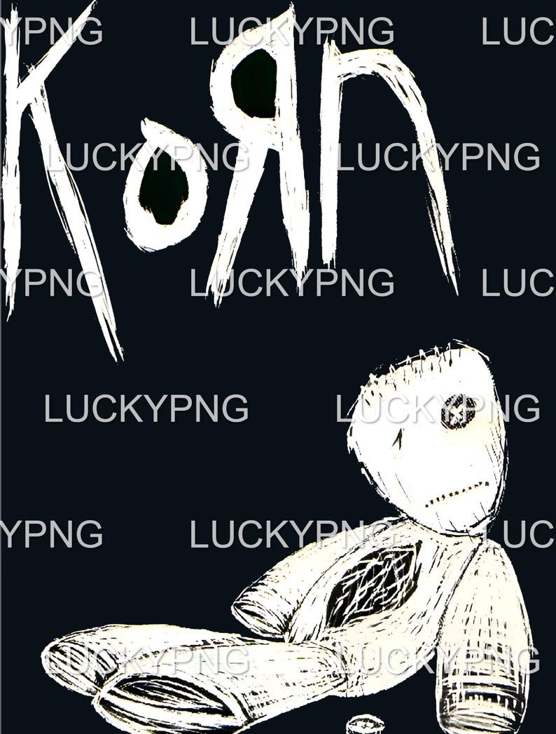 Korn Band Retro Art Print (PNG) - Etsy
