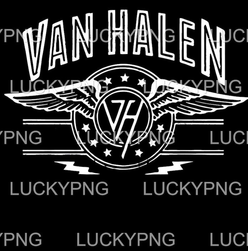 Eddie Van Halen Retro PNG Art (digital Download) - Etsy