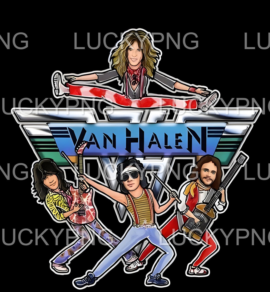 Eddie Van Halen PNG L Van Halen PNG L Retro PNG L Retro L Retro Arts L ...