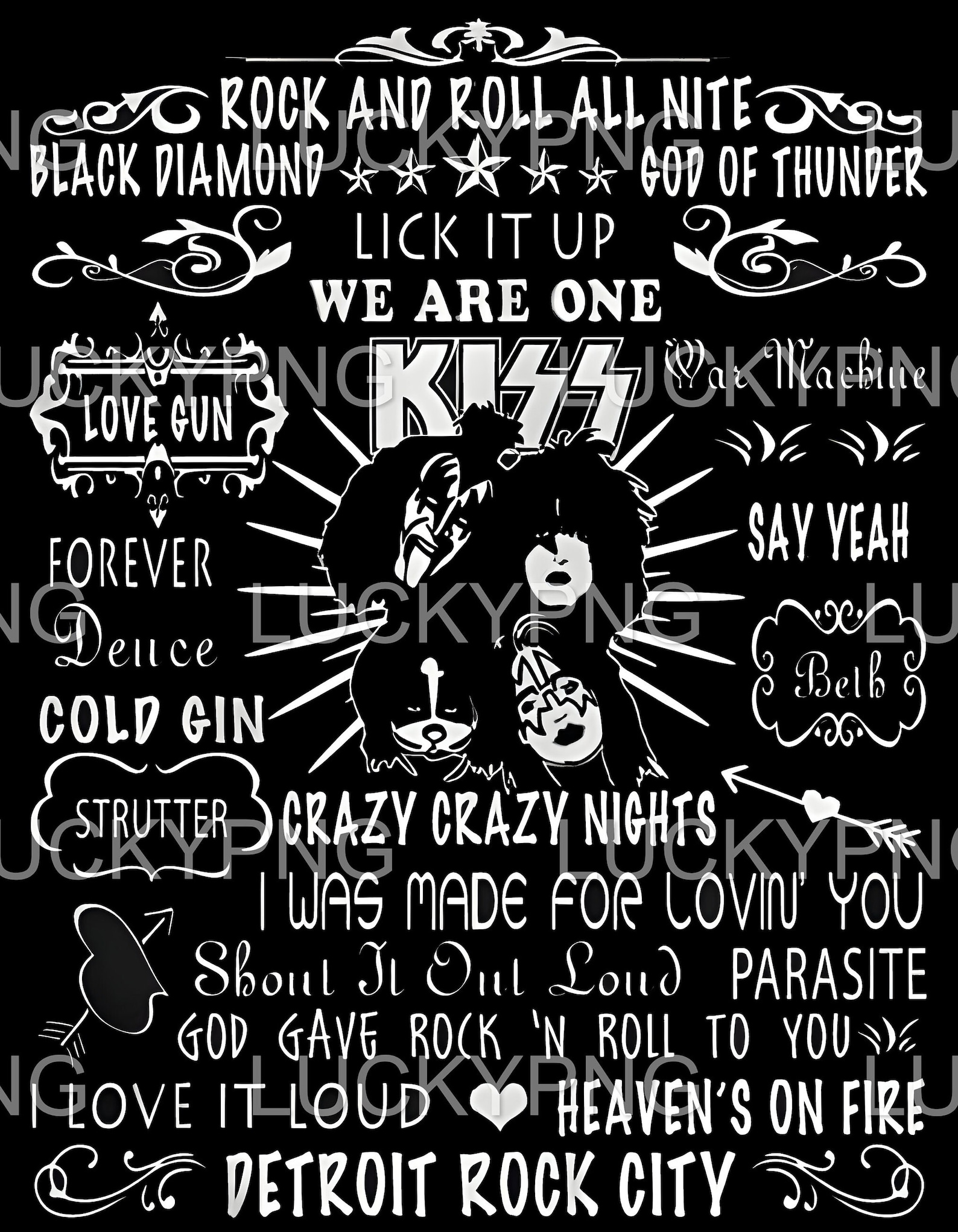 Kiss PNG L Kiss Arts L Kiss PNG Arts L Kiss Retro PNG L Kiss Retro L ...