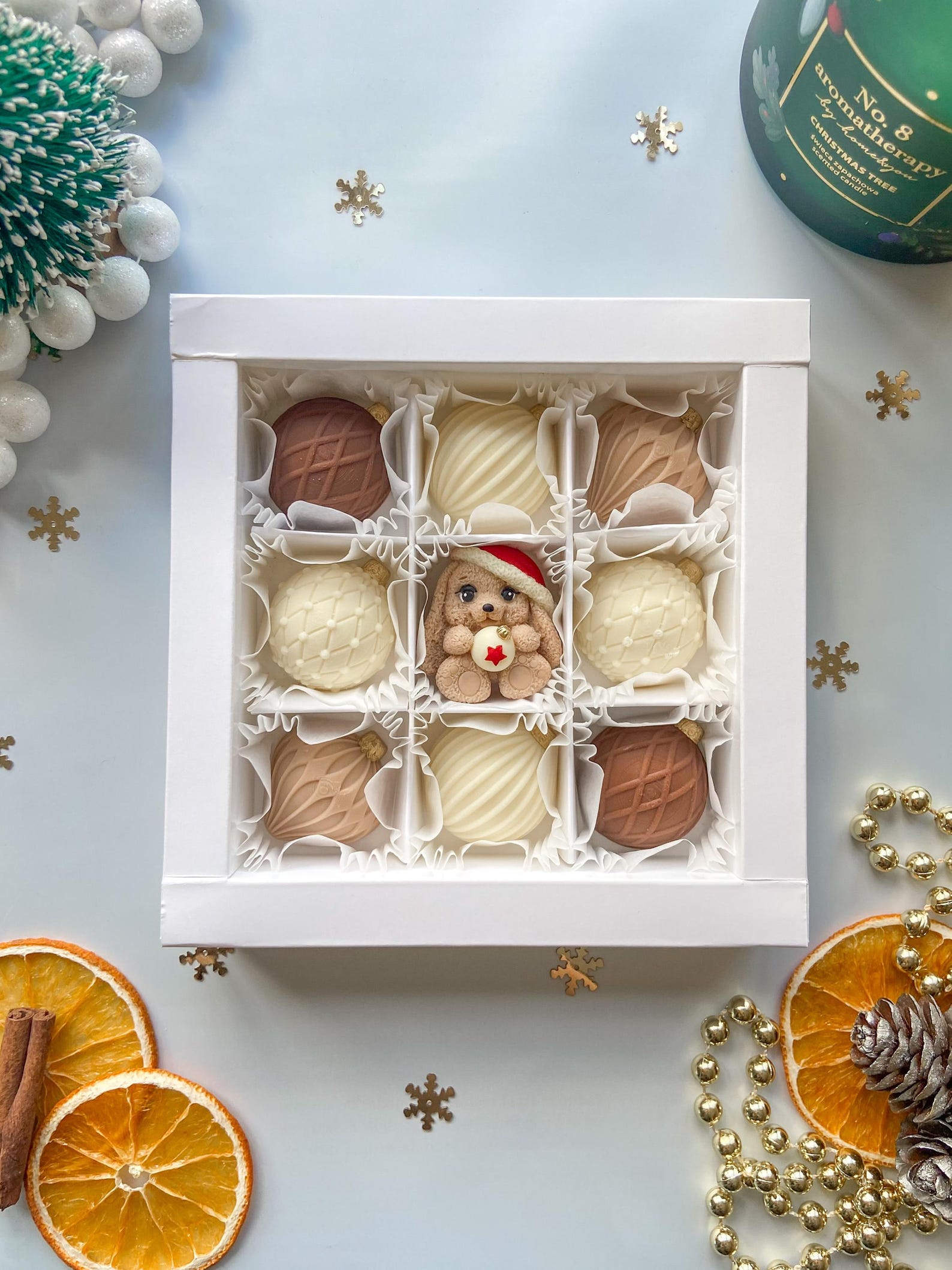 DIY Chocolate Handmade Chocolate Belgian Chocolate Box Christmas Treats ...