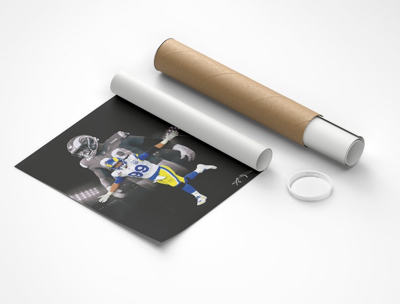 Aaron Donald Poster Football Poster, Canvas Print, Sports Framed Print ...