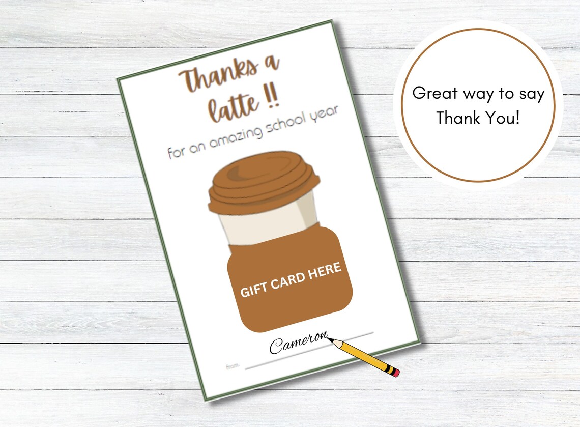 Teacher Appreciation Gift Card Holder, Teacher Thank You Card Holder ...