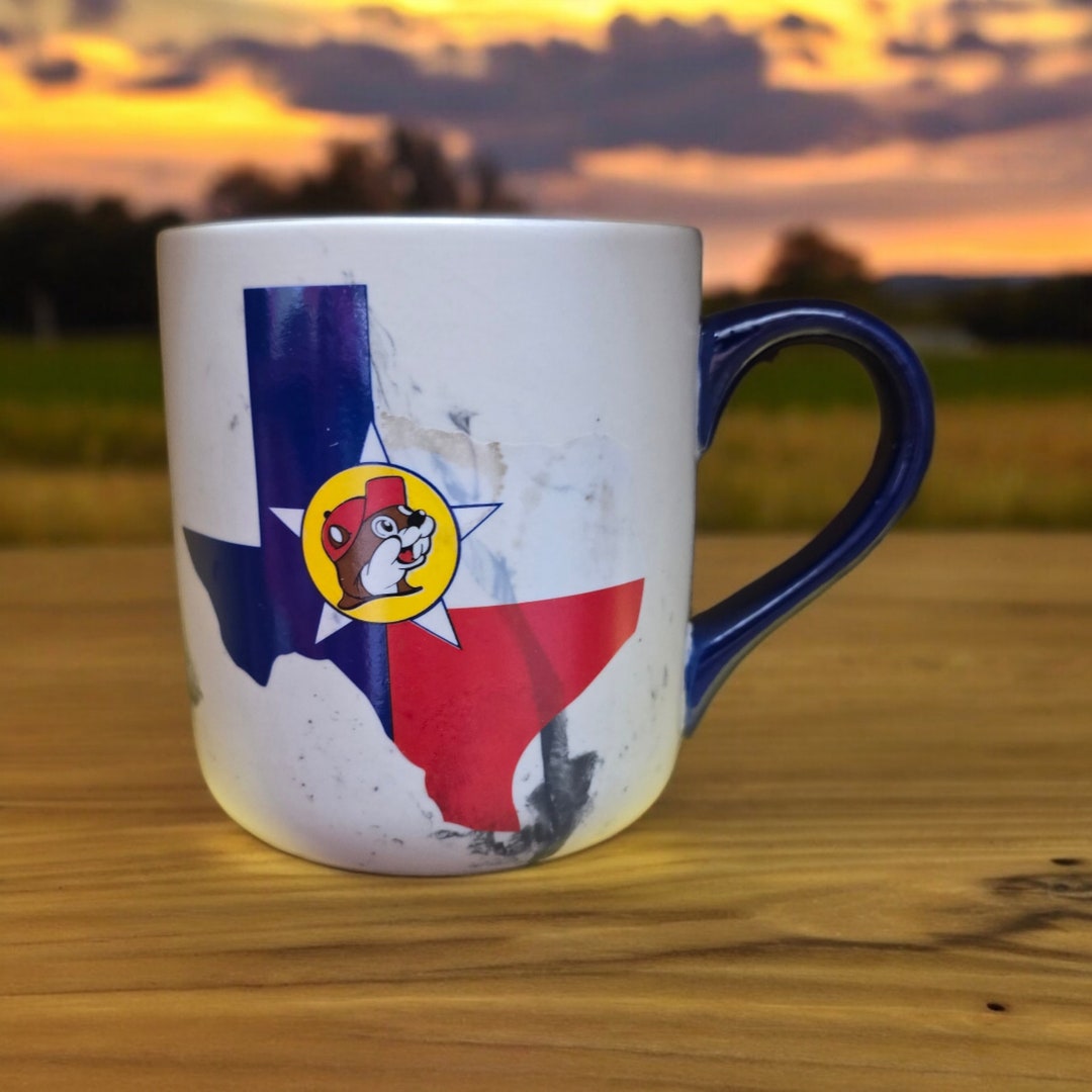 Buc-ee's Texas Marble Coffee Mug - Etsy