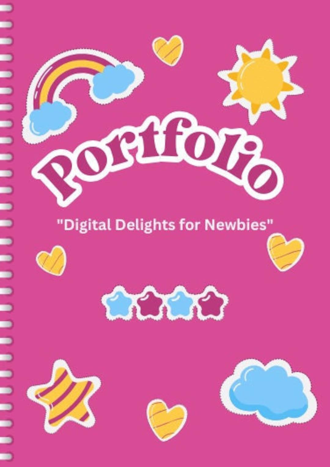 Digital Delights for Newbies Just the Layout - Etsy