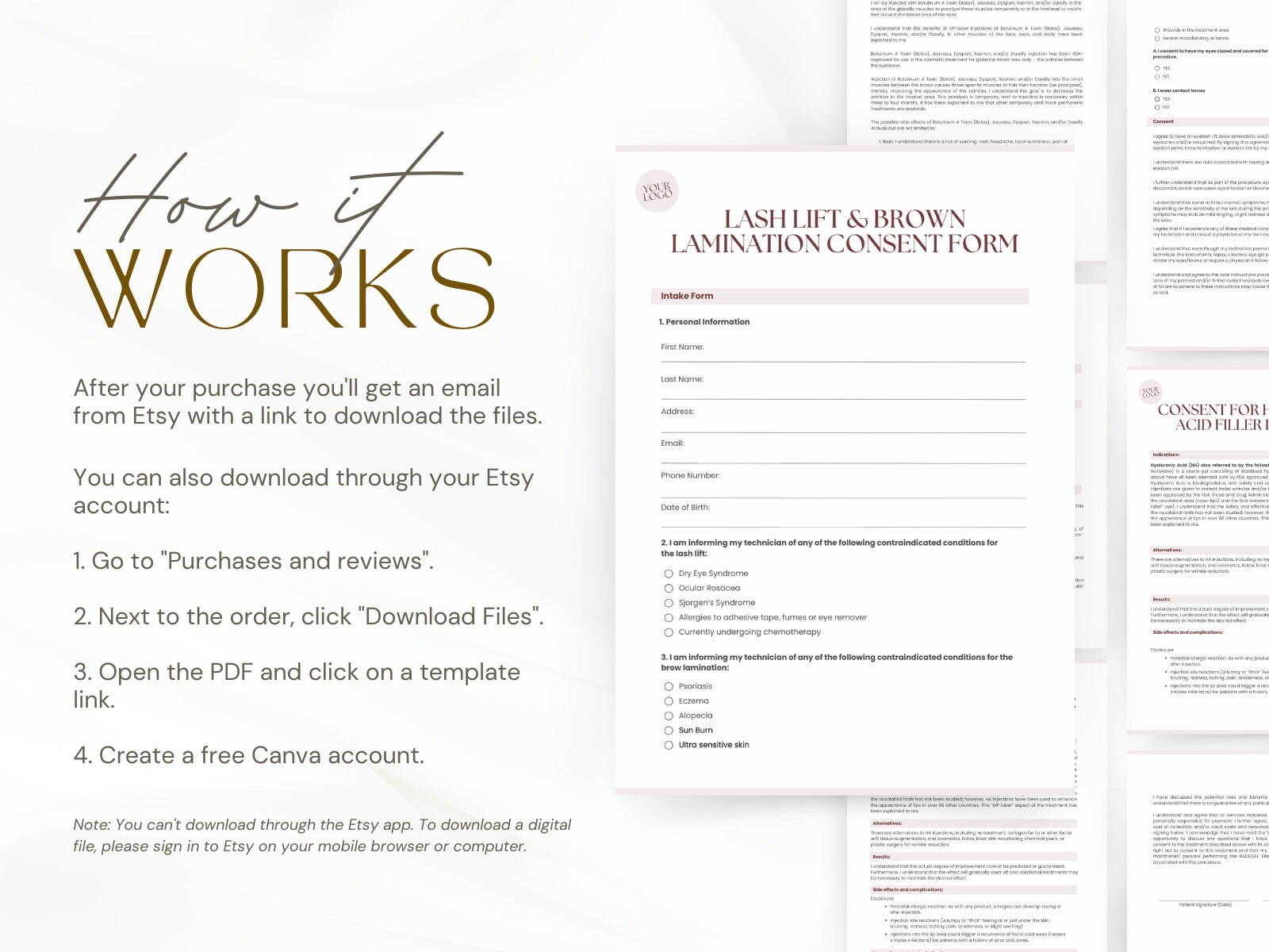 Editable CO2 and Fractionated CO2 Laser Consent Form - Etsy