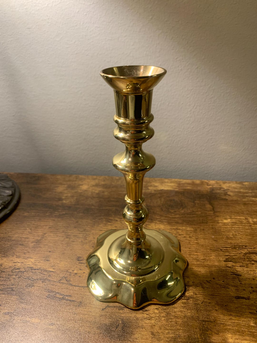 Baldwin Brass Candlestick Holder - Etsy