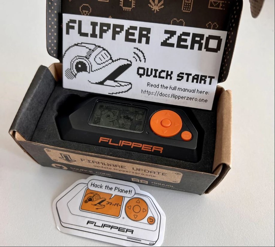 Original Flipper Zero Device Came With Sd Card and Wifi Board in Box - Etsy