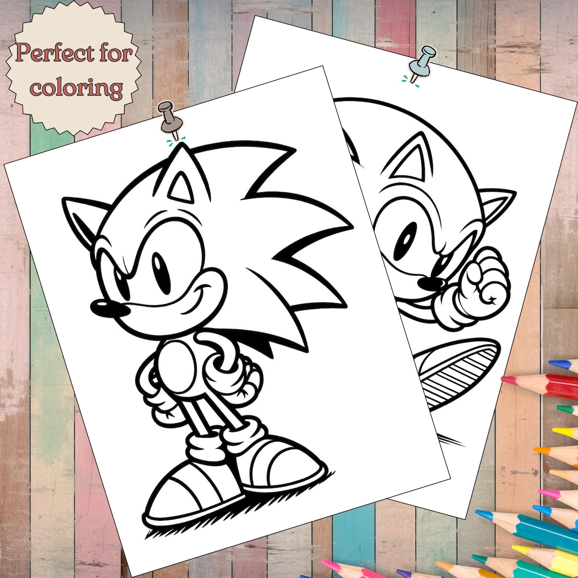 Sonic Reward Chart Printable Sonic Kids Behavior Chart Instant Download ...