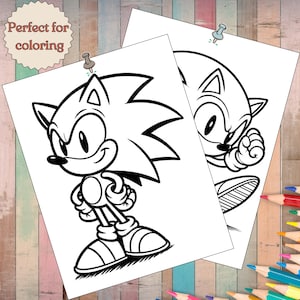 Sonic Reward Chart Printable Sonic Kids Behavior Chart Instant Download ...