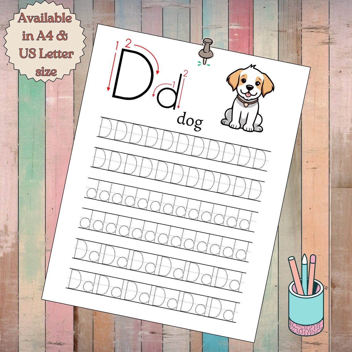 26 Printable Trace the Alphabet Worksheets Alphabet Worksheets Download ...