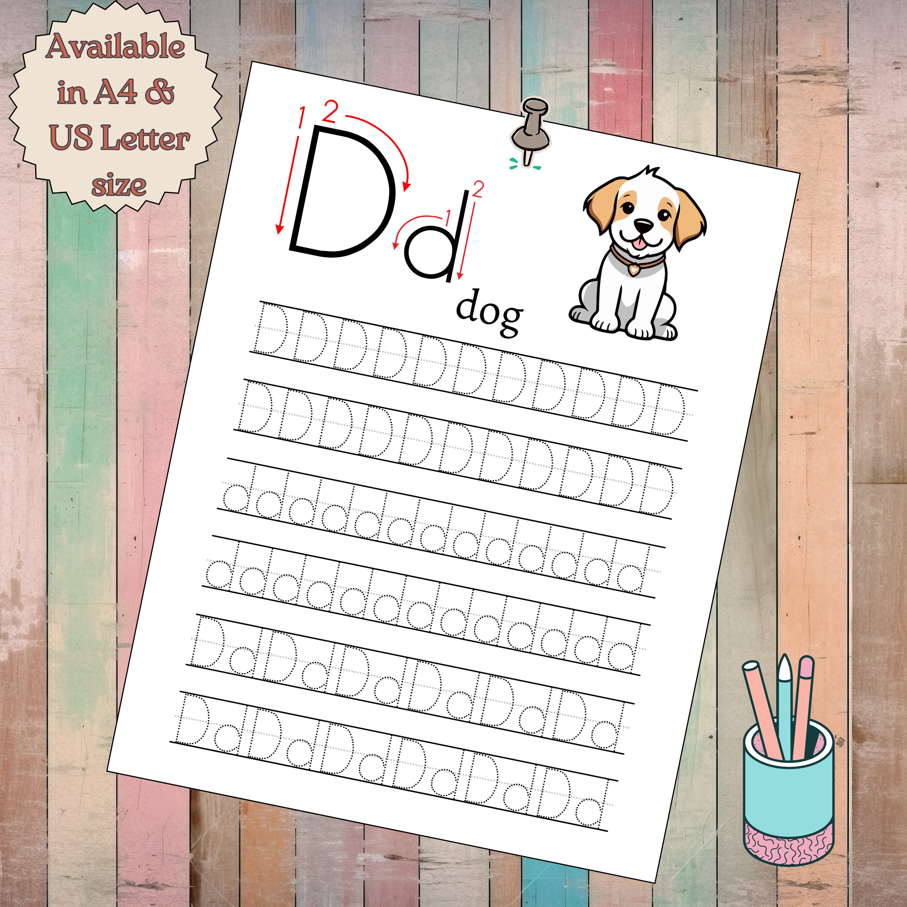26 Printable Trace the Alphabet Worksheets Alphabet Worksheets Download ...