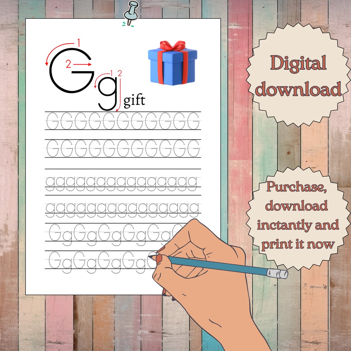 26 Printable Trace the Alphabet Worksheets Alphabet Worksheets Download ...