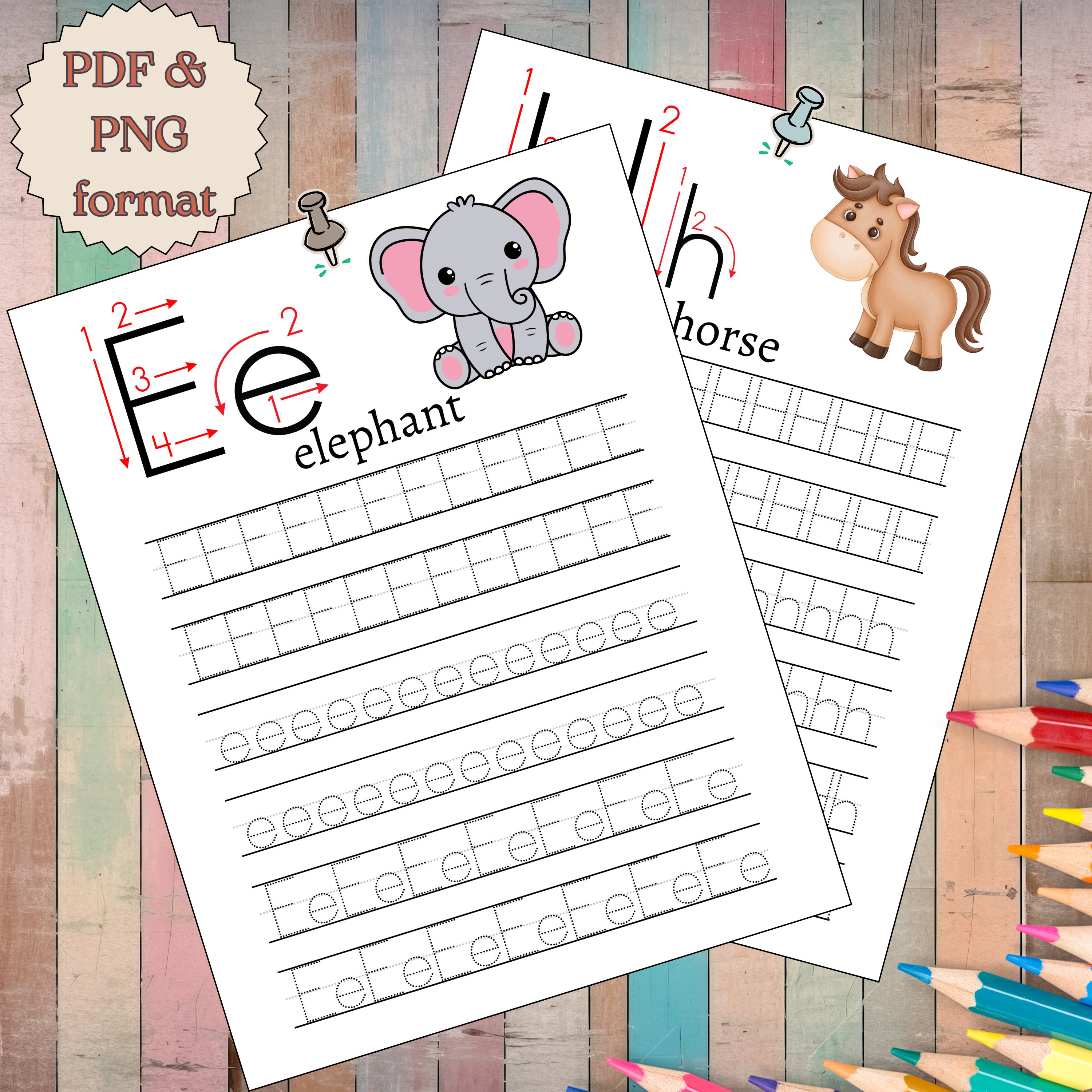 26 Printable Trace the Alphabet Worksheets Alphabet Worksheets Download ...