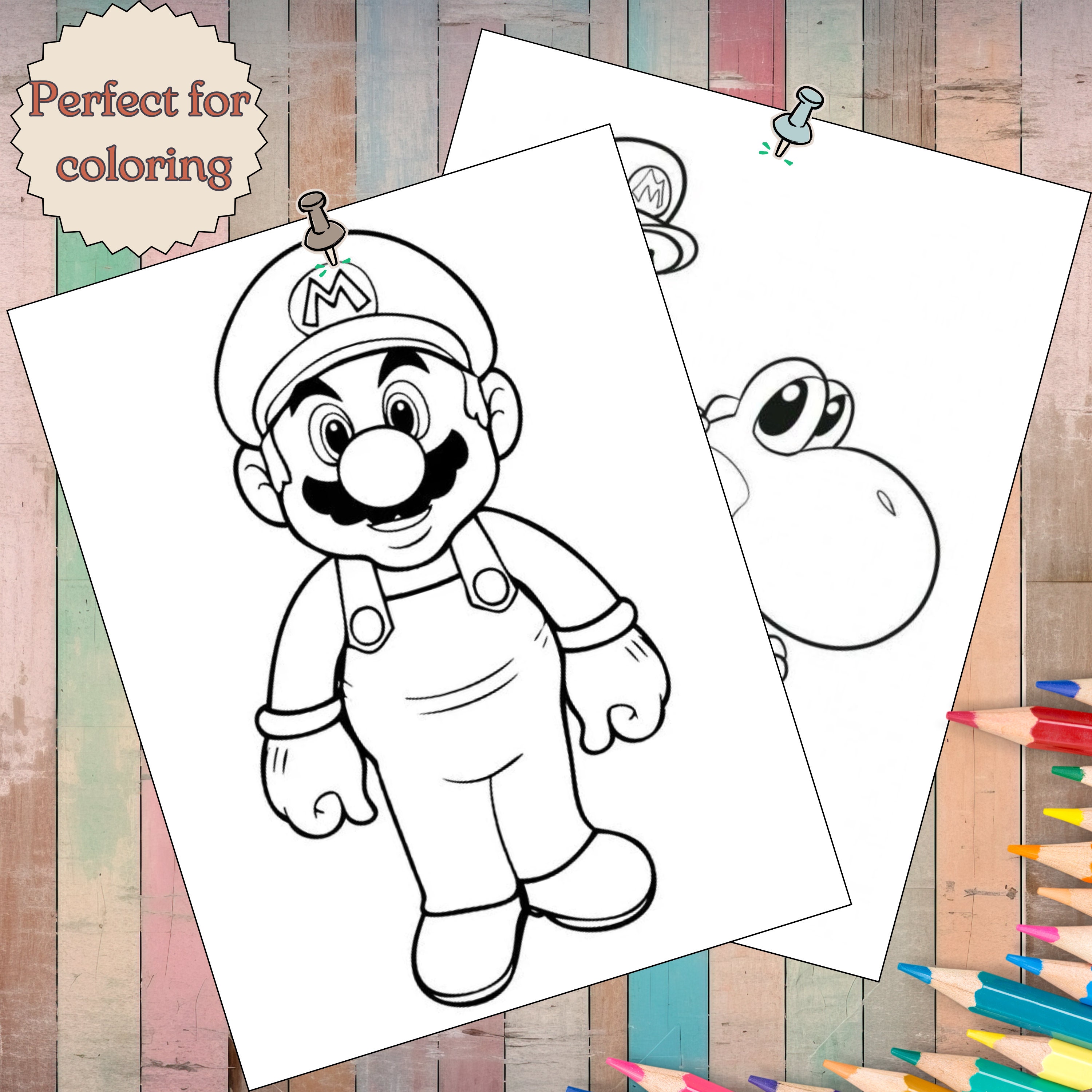 Super Mario Reward Chart for Kids Reward Chore Chart Behavior Chart ...