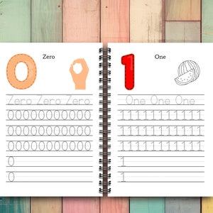 10 Number Worksheets Dot to Dot Tracing Printable Activity Worksheet ...