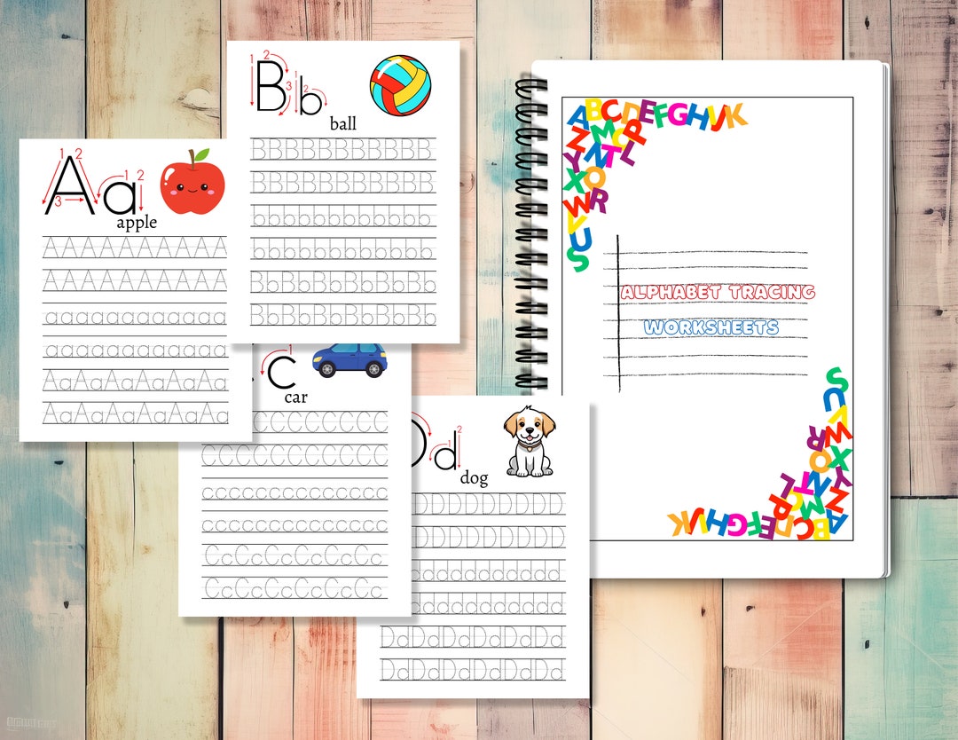 26 Printable Trace the Alphabet Worksheets Alphabet Worksheets Download ...