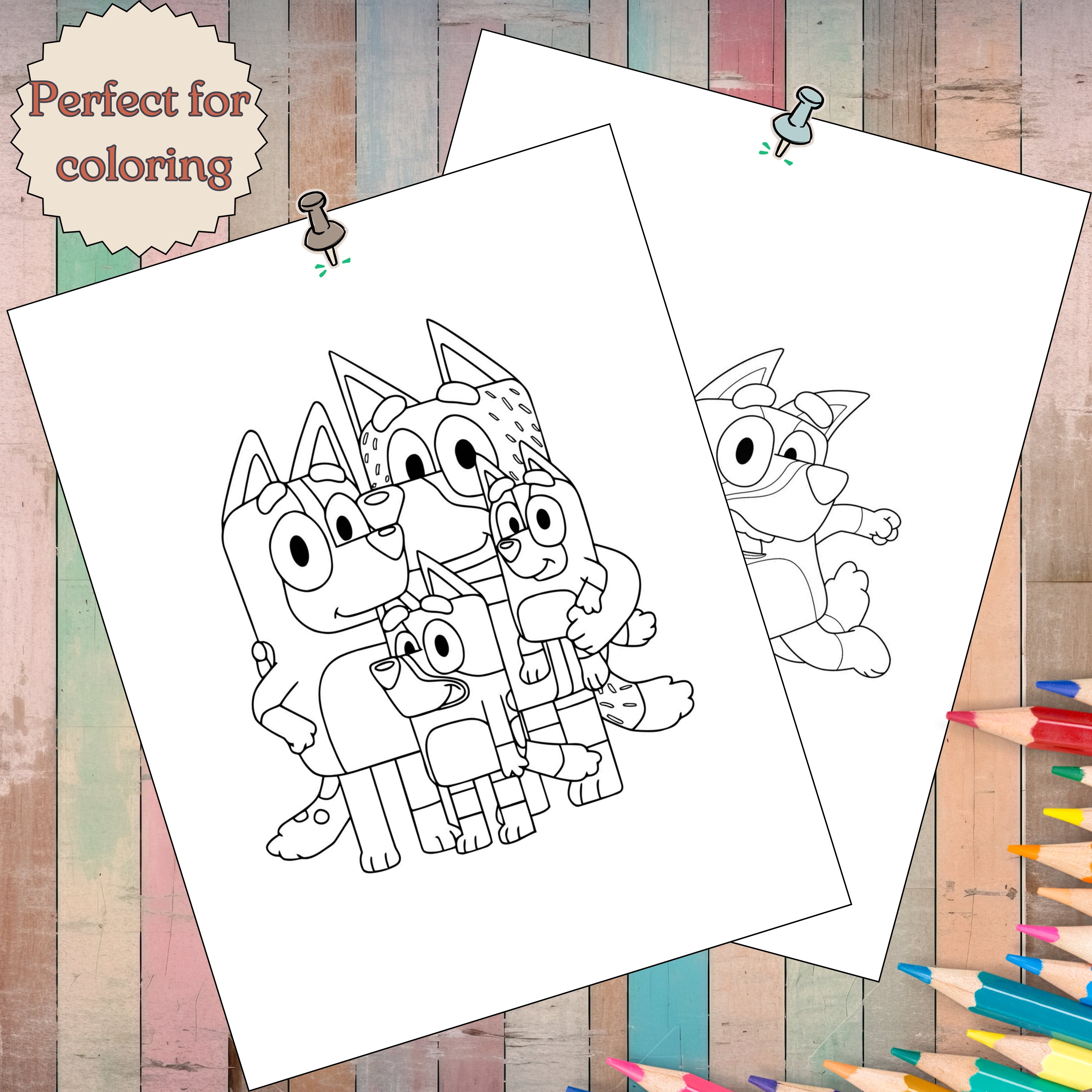 Bluey Potty Chart Printable Bluey Kids Behavior Chart Instant Download ...