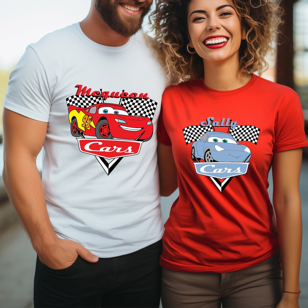 Disney Cars Shirt, Pixar Cars Movie Characters Shirt, Disney Matching ...