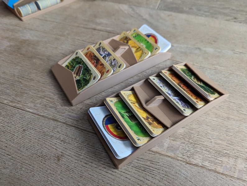 Settlers of Catan Box Organiser for Base 5-6 Player Expansion. Made for ...