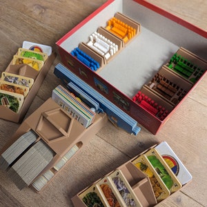 Settlers of Catan Box Organiser for Base + 5-6 Player Expansion. Made ...