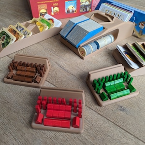Settlers of Catan Box Organiser for Base + 5-6 Player Expansion. Made ...