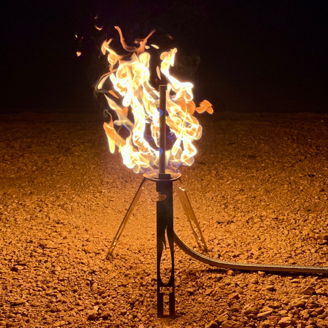 Tripod Torch - Compact Campfire - Camping, Overlanding, Outdoors ...